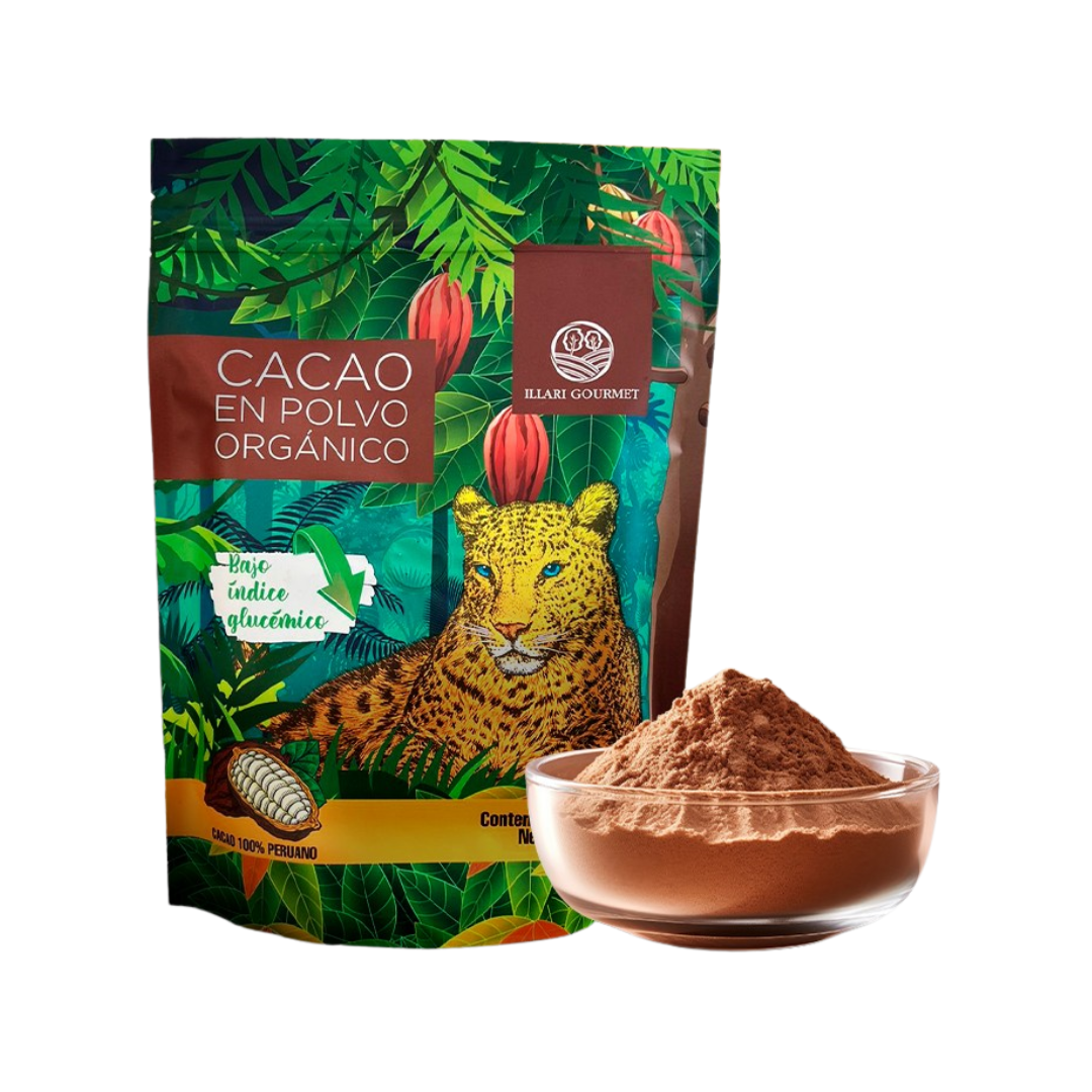 Cacao 100% orgánico en polvo x 250 gr – Viva Natural Market