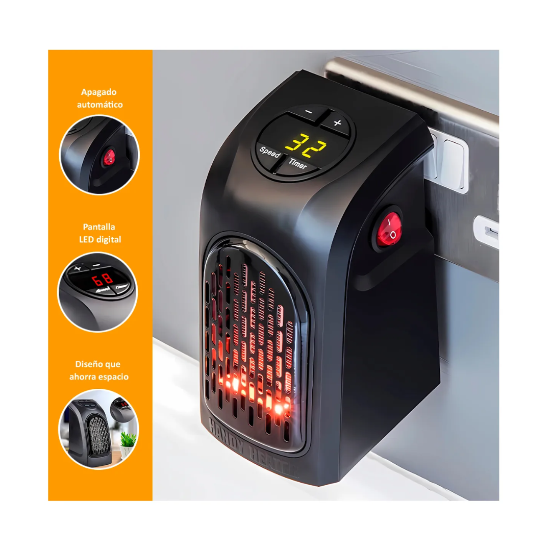 Mini calefactor eléctrico pórtatil – Viva Natural Market