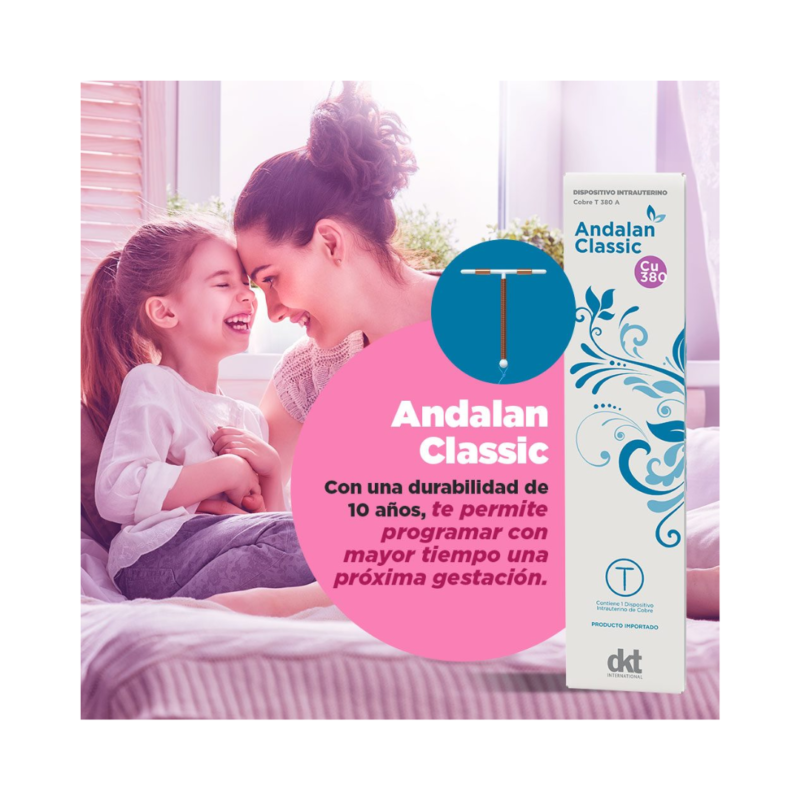 T de cobre (DIU) Andalan Classic – Viva Natural Market